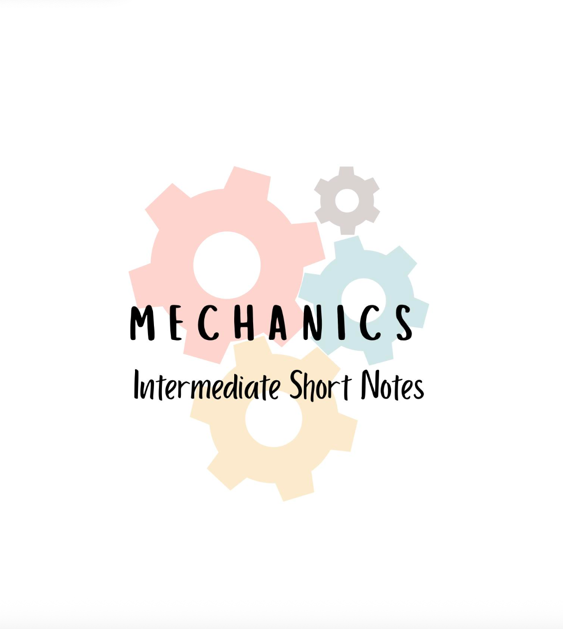 Physics Intermediate (Mechanics) – Physics Academy